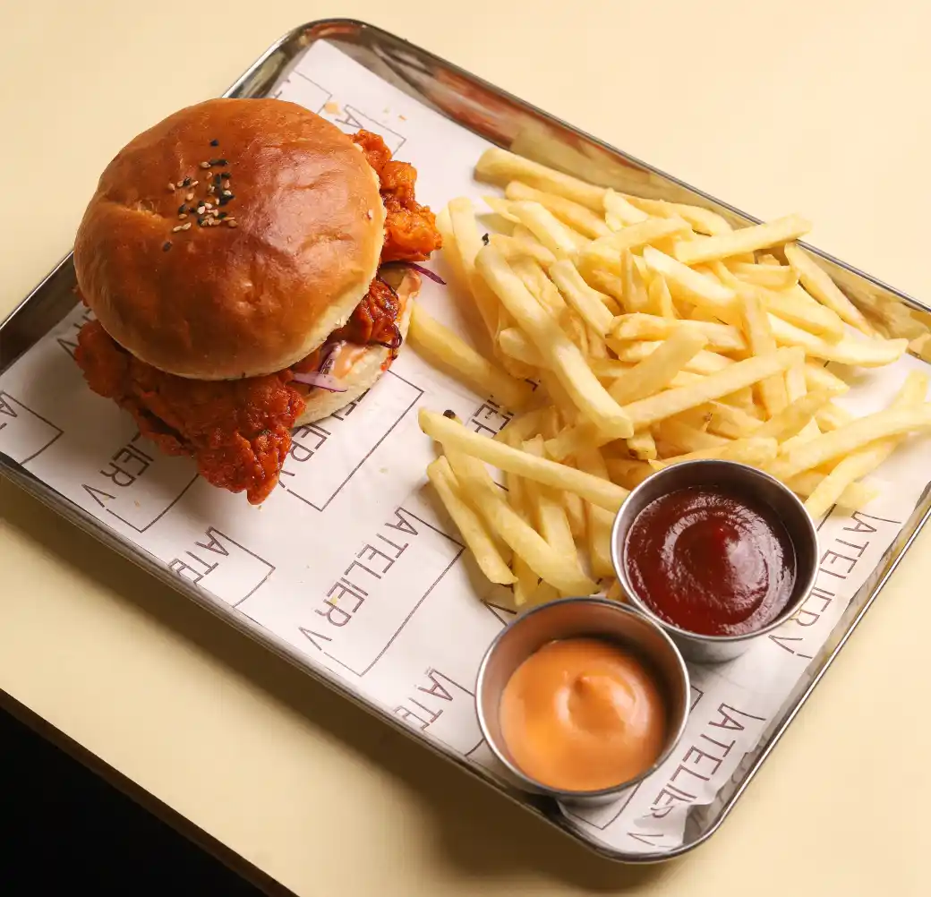 Atelier V | Best Burger Restaurant in Indore